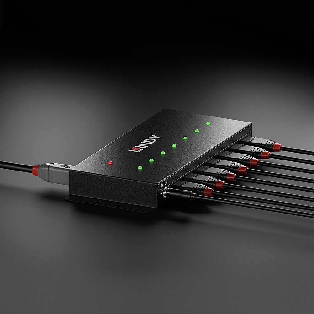 Hub Métal USB 3.0 7 ports - LINDY