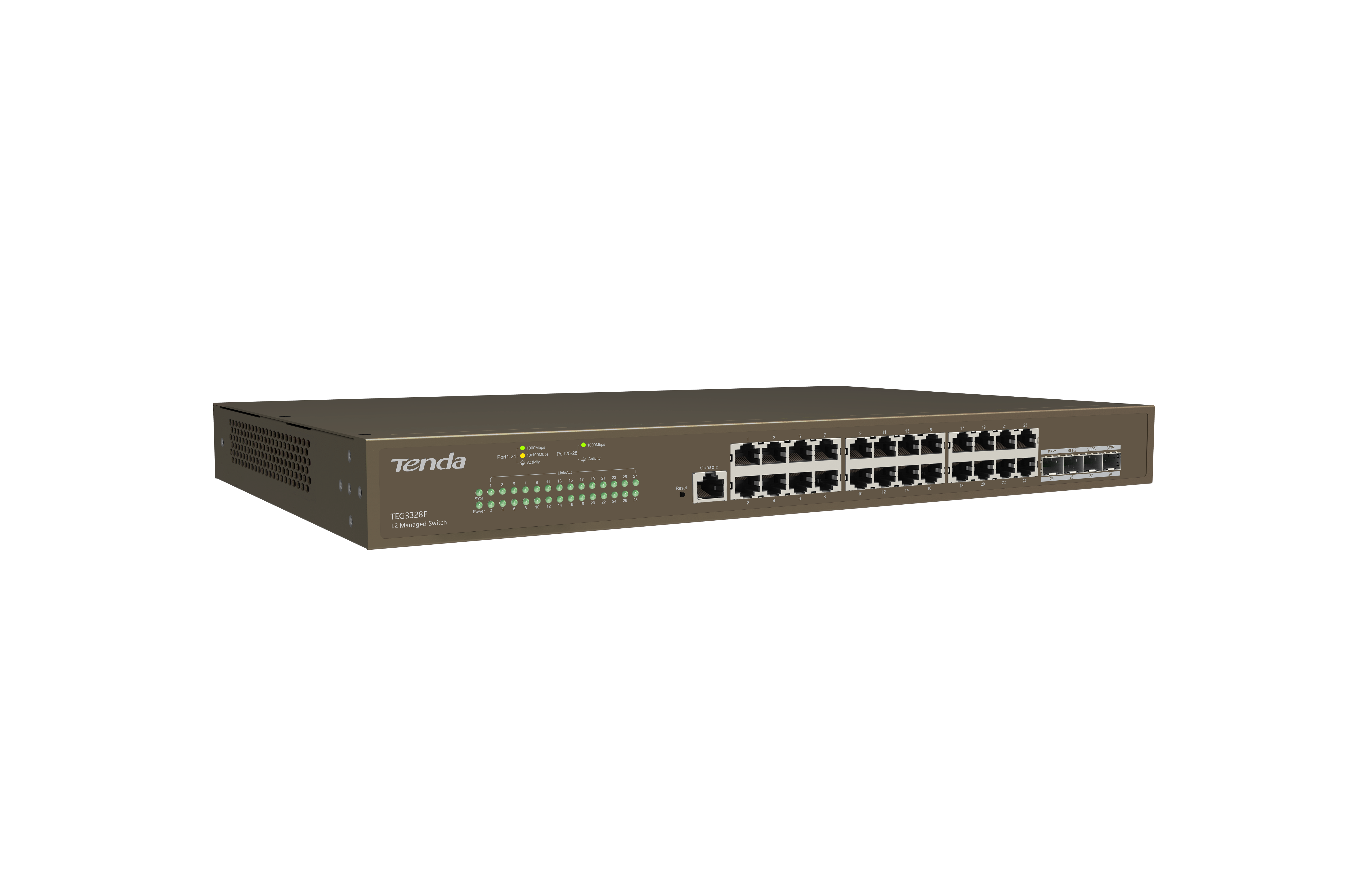 Switch Manageable L2 24 Ports PoE – TENDA