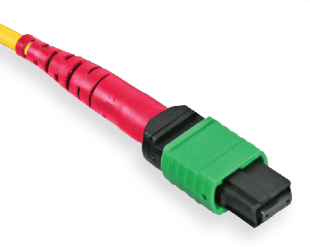 Jarretière 16F MTP vers 8F MTP Jaune, 1m - SIEMON