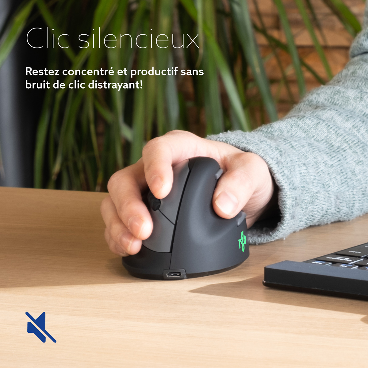 SOURIS R-Go HE BREAK, AVEC INDICATEUR DE PAUSE - R-GO TOOLS