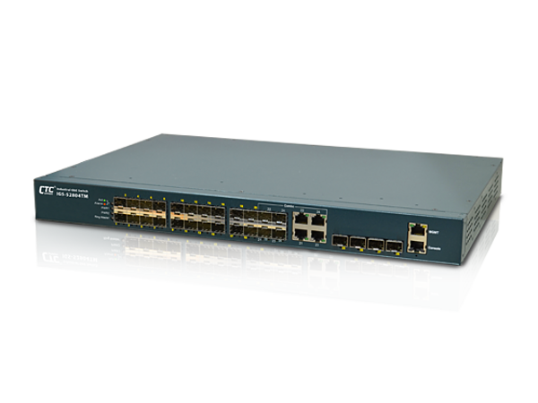 Switch Ethernet Fibre Optique pour réseaux industriel - CTC UNION