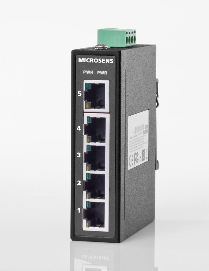Switch Industriel 5 ports 10/100Mb Compact Entry Line - MICROSENS