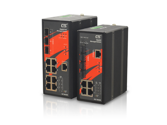 Switch Industriel Manageable Gigabit CTC UNION