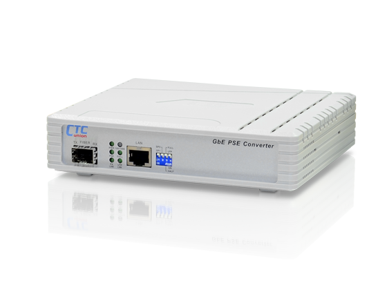 Convertisseur Gigabit PoE PSE - CTC UNION